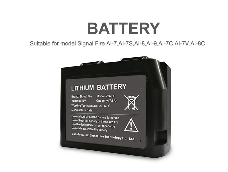 Signal Fire Ai9 Original Battery Optical Fiber Fusion Splicer 7800mah ...