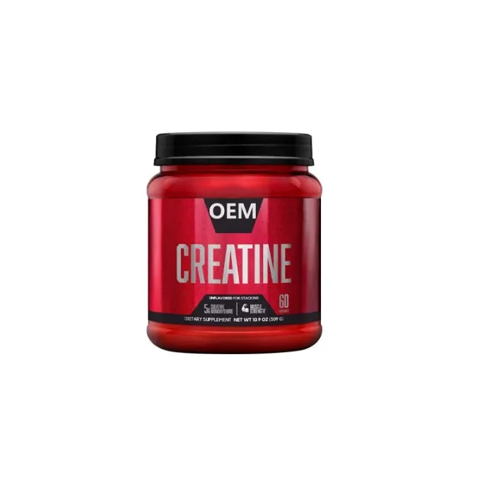 Oem Creatine Monohydrate Powder Support Lean Muscle Mass Strength Sport ...