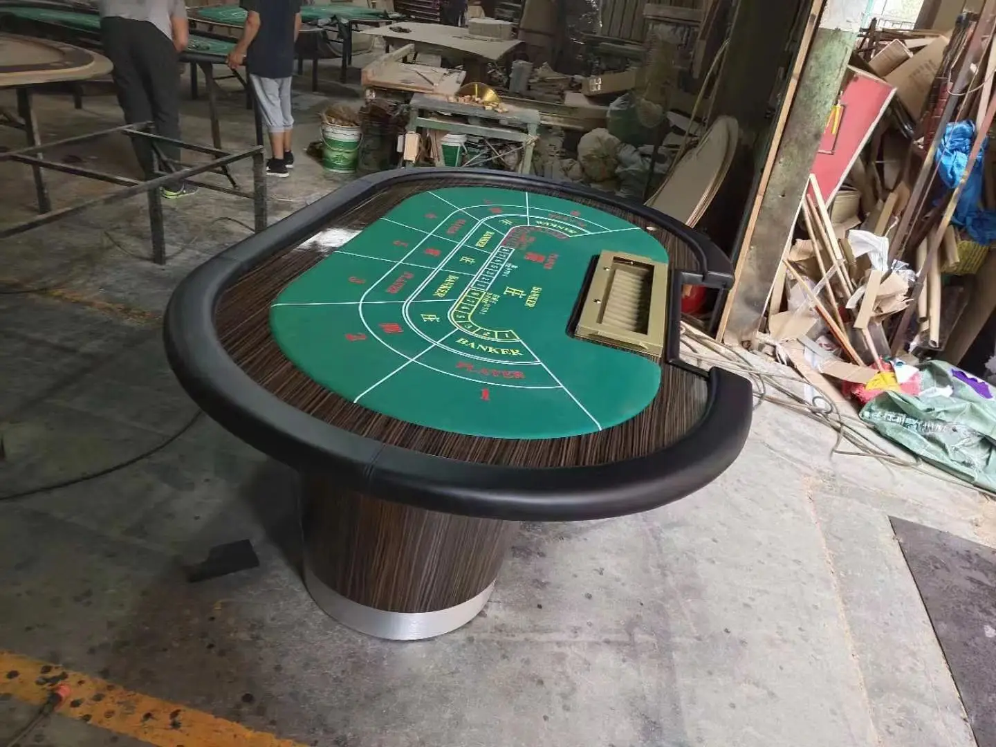 Texas Hold 'em Table Entertainment Octagon Poker Table Folding Poker ...