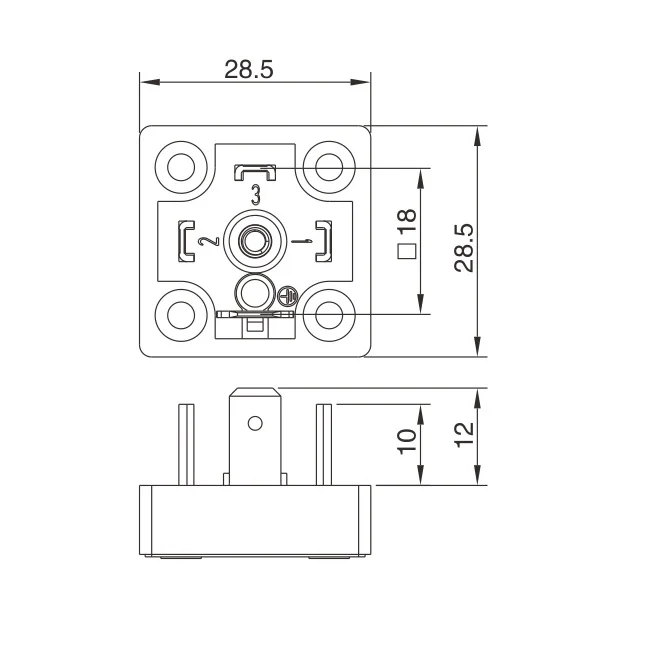 DIN 43650 Type A/B/C Solenoid Valve Connectors - Waterproof & Reliable