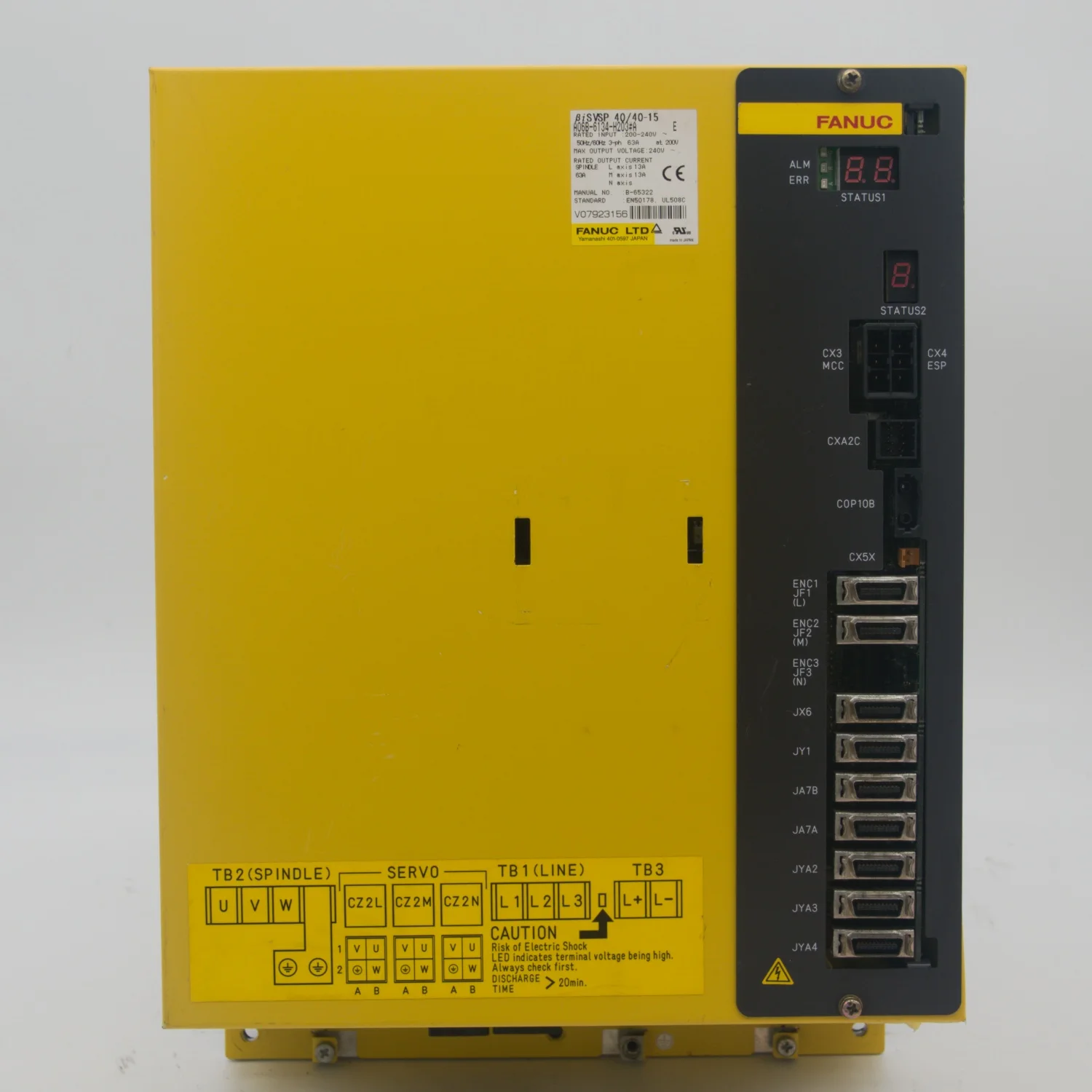 Fanuc Spindie Drive Japan Original Fanuc Spindle Amplifier Module A06B ...