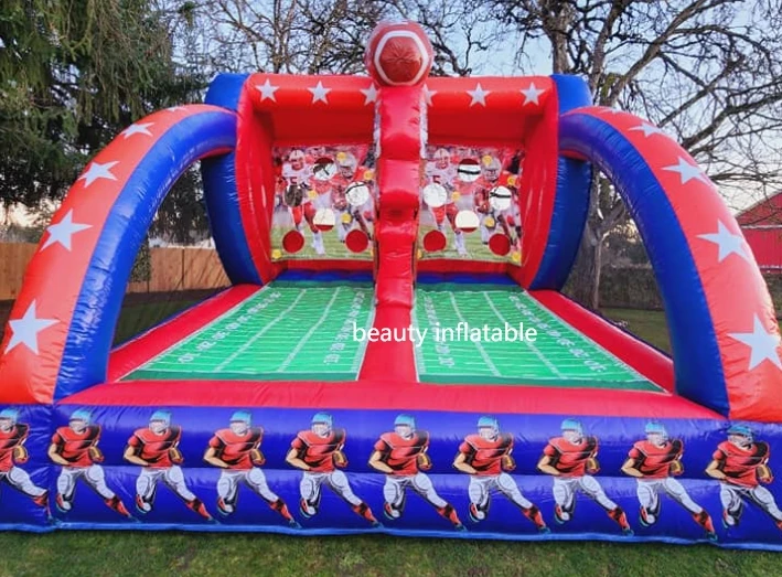 Giant Shoot Four Game Connect 4 Inflatable Basketball Sports Challenge ...