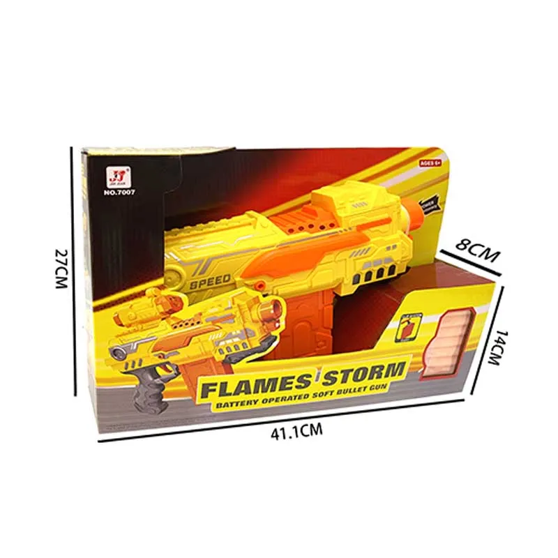 20-round Continuous Shooting Foam Bullet Dart Gun Boys Indoor Outdoor ...