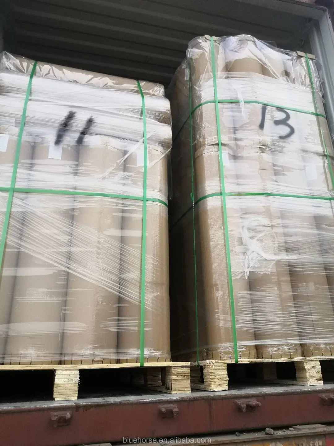 Free Sample Clear Plastic Lldpe Pallet Stretch Film Wrap - Buy Pe ...