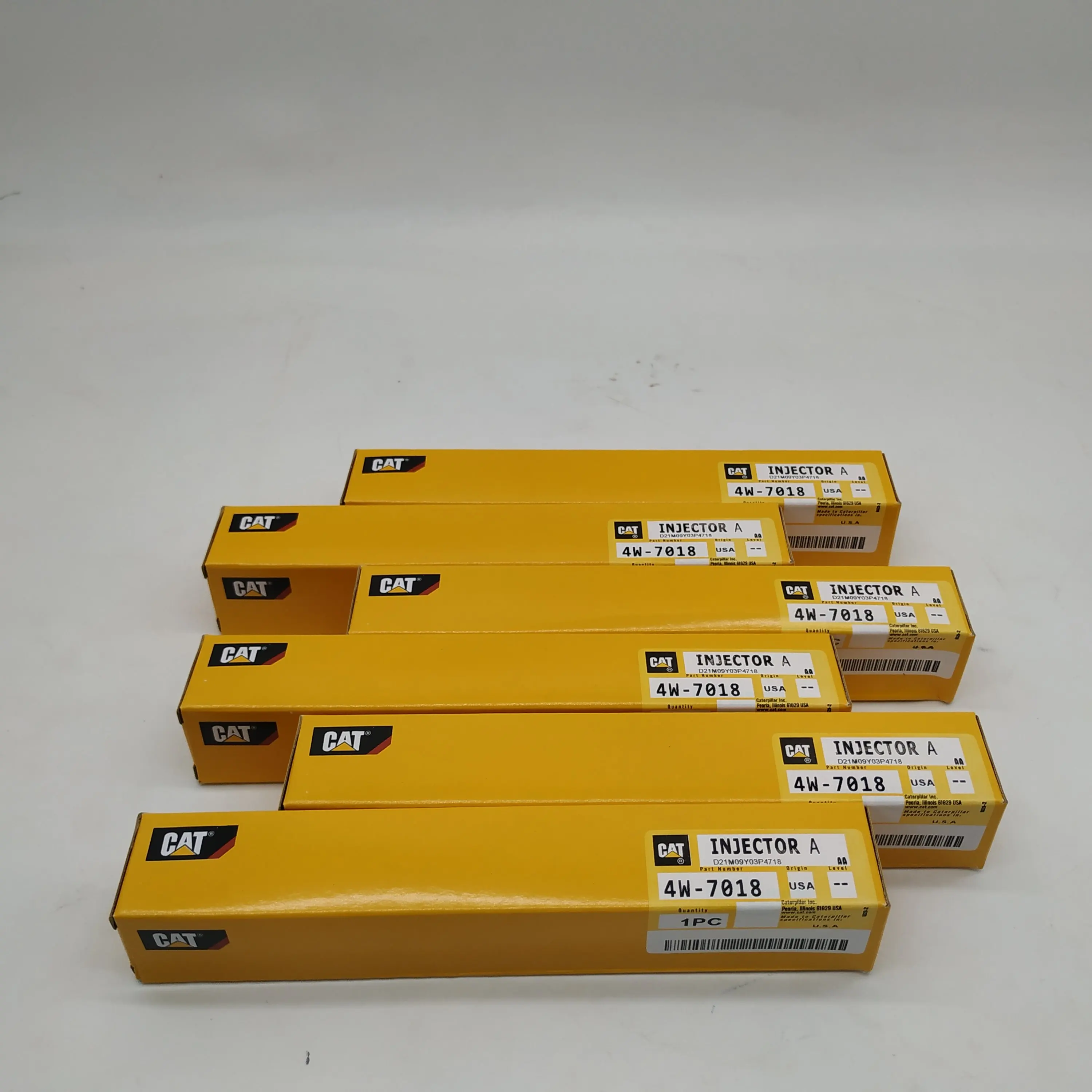 Nuevo Y Genuino Gato 4w7018 Inyector Con Gato Original Paquete 4w-7018 ...