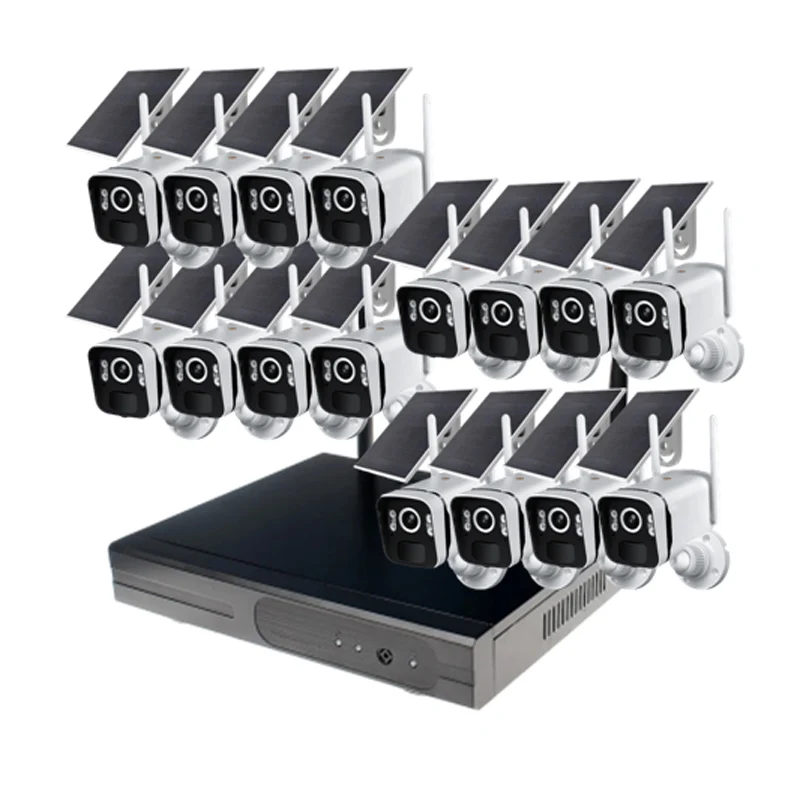 16CH 4MP Wifi Wireless Security Camera System Kit with Night Vision