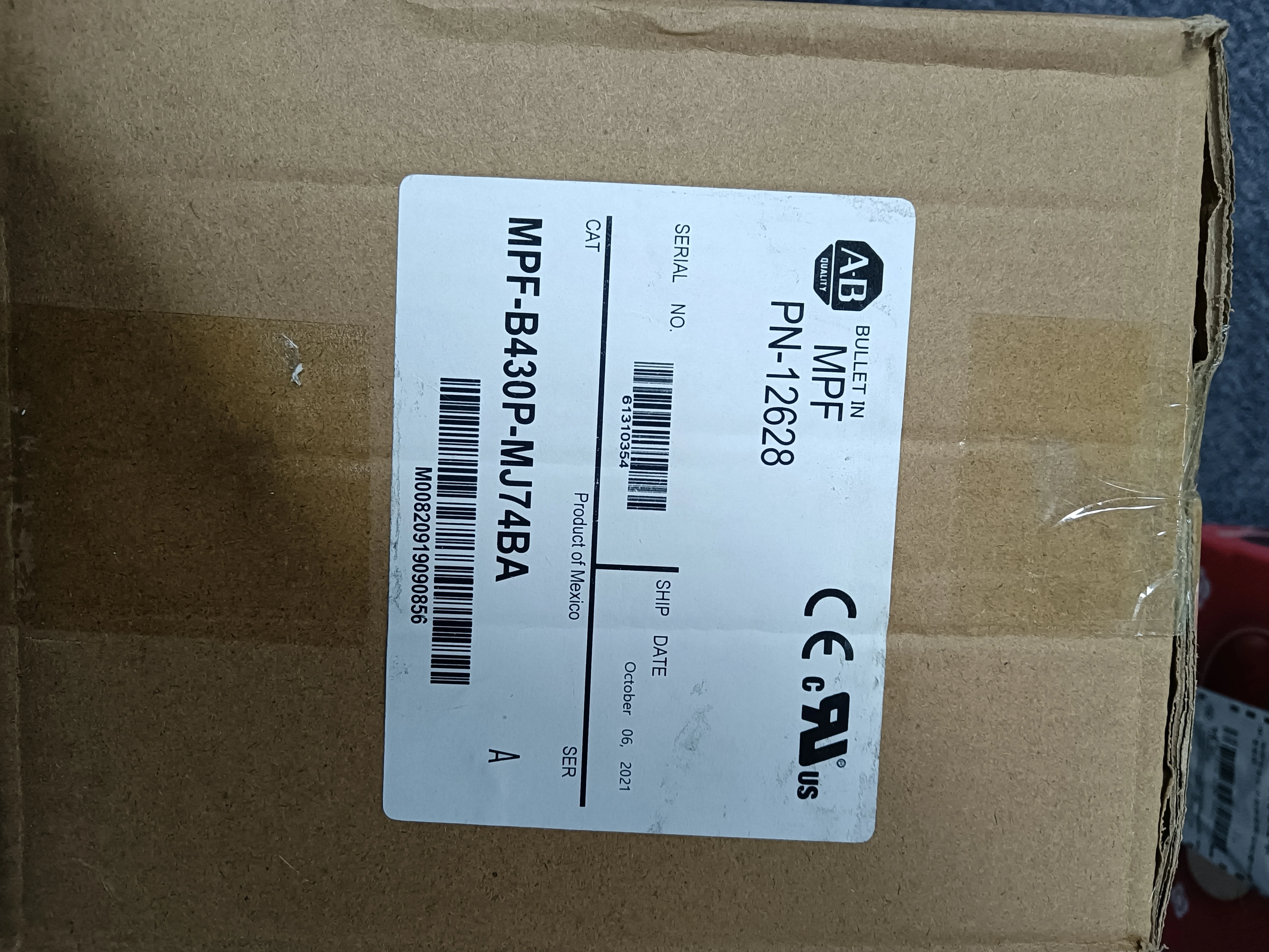 99% New Servo Motor Mpf-b430p-mj74ba - Buy Mpf-b430p-mj74ba,Original ...