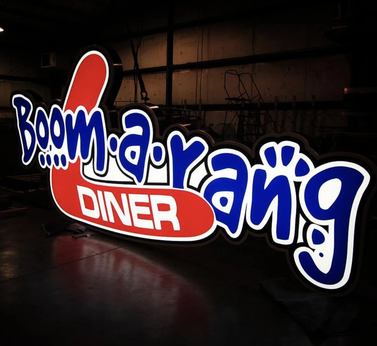 Customized 3D Logo Light Box - LED Advertistment Sign