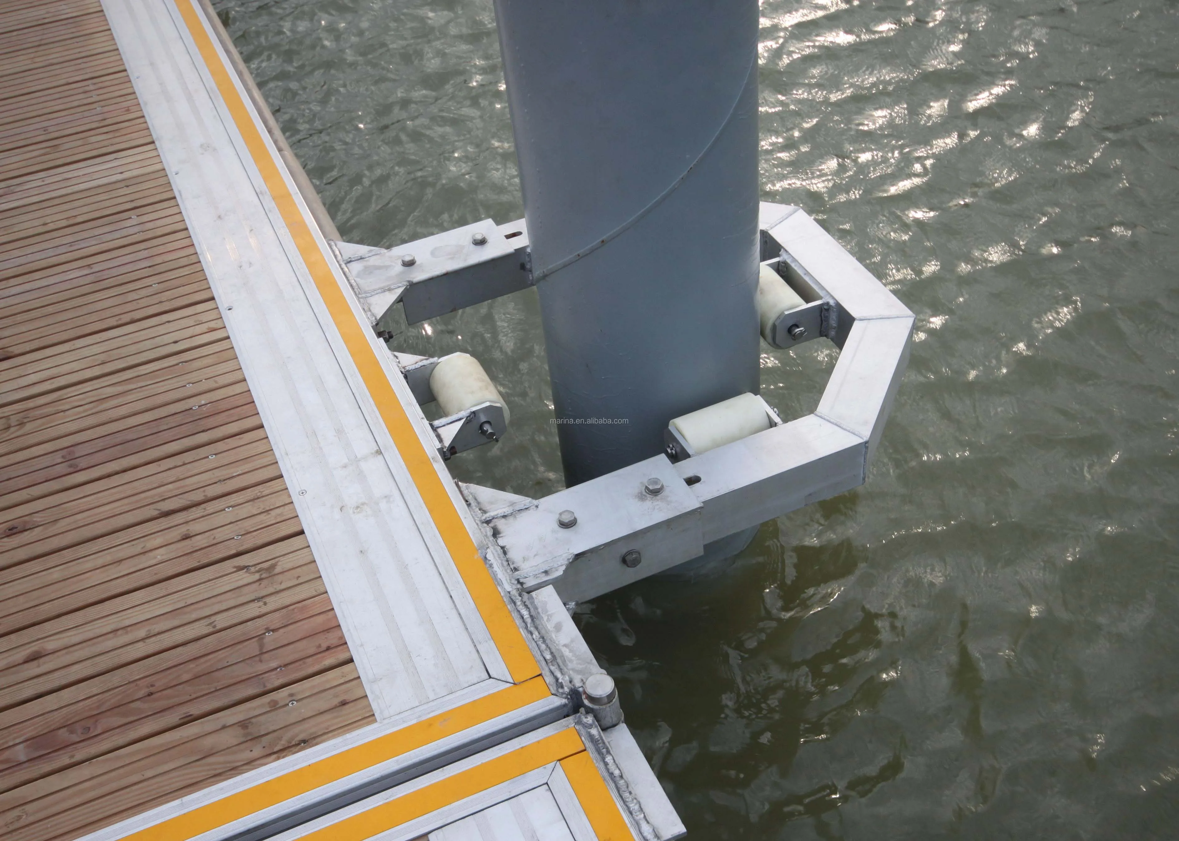 High Quality Floating Dock Pile Holder Peg Holder Aluminum Pile Guide ...