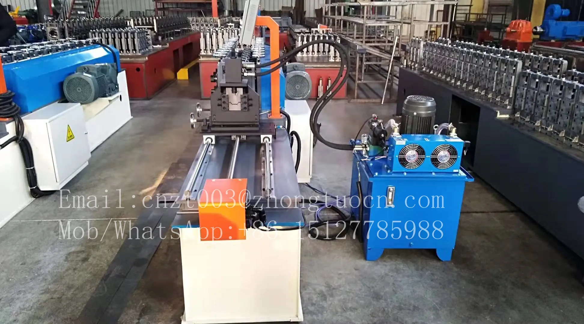 Batten 121 Omega Profile Steel Roll Forming Machine - Buy Batten 121 ...