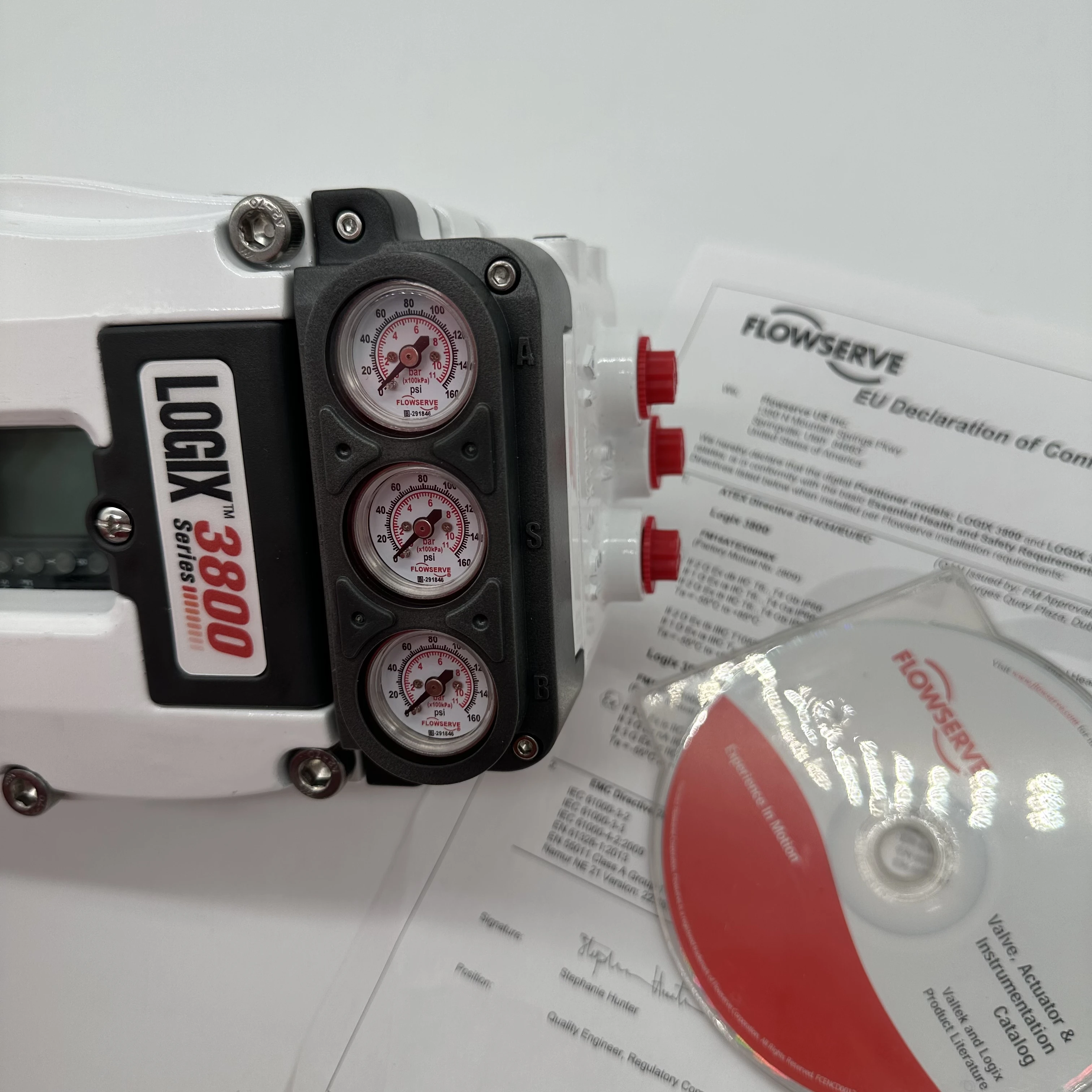 FLOWSERVE Valve Positioner Logix 3800 Series 3821-28EA-D43R-0110-00