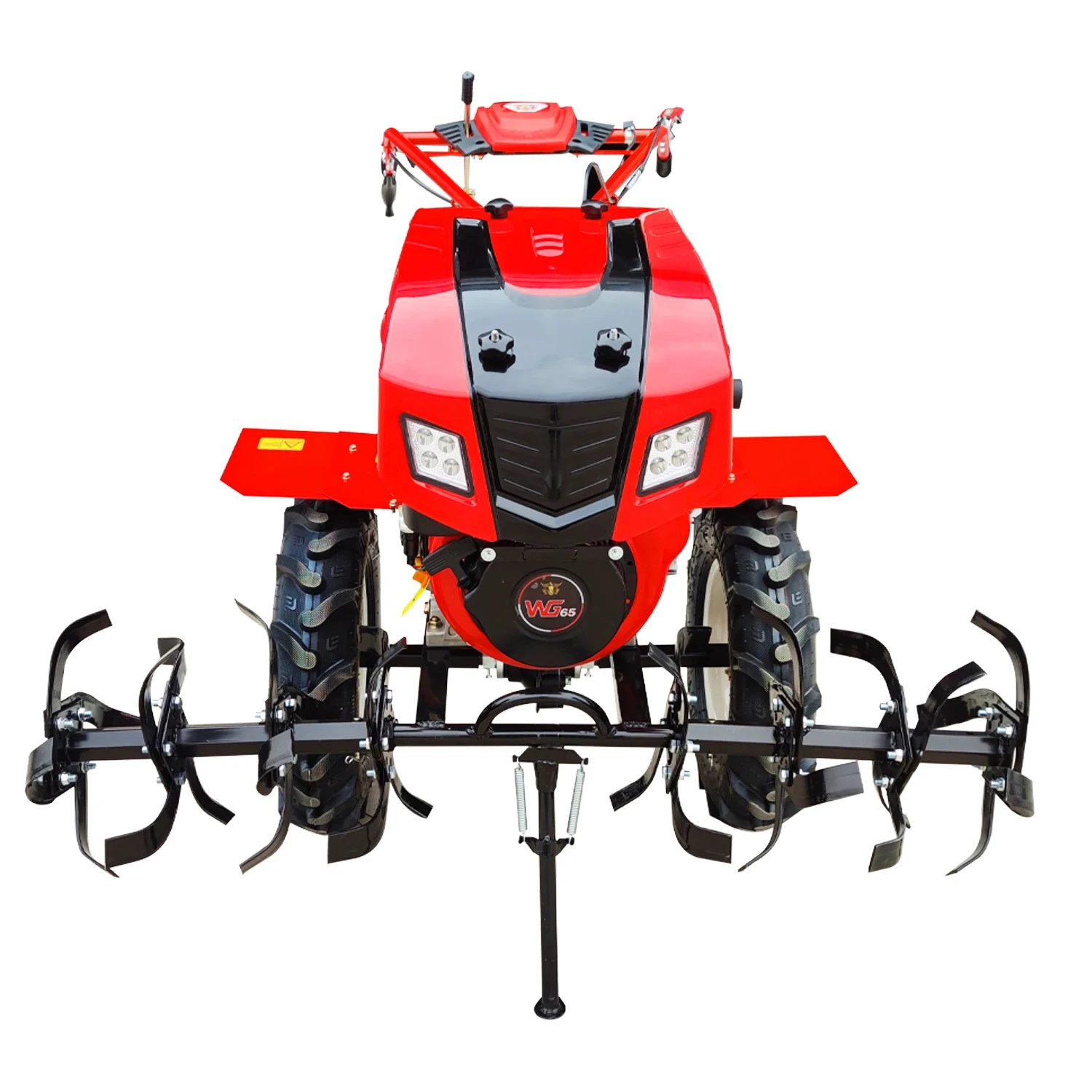 Deluxe Diesel Work Agricultural Power Tiller Weeder Cultivation ...