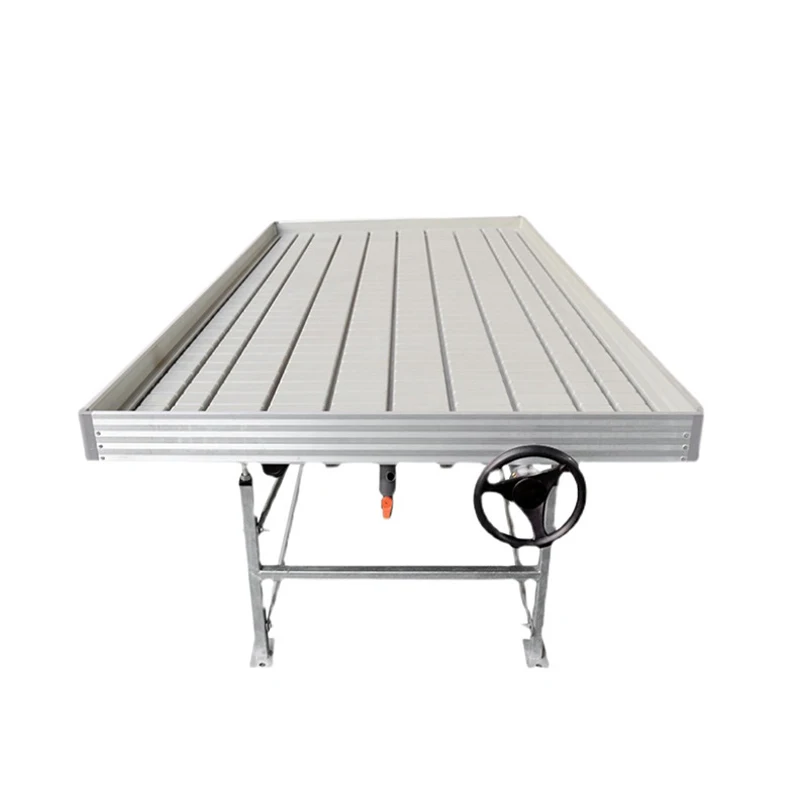 Greenhouse Flood Rolling Bench - Efficient Hydroponics