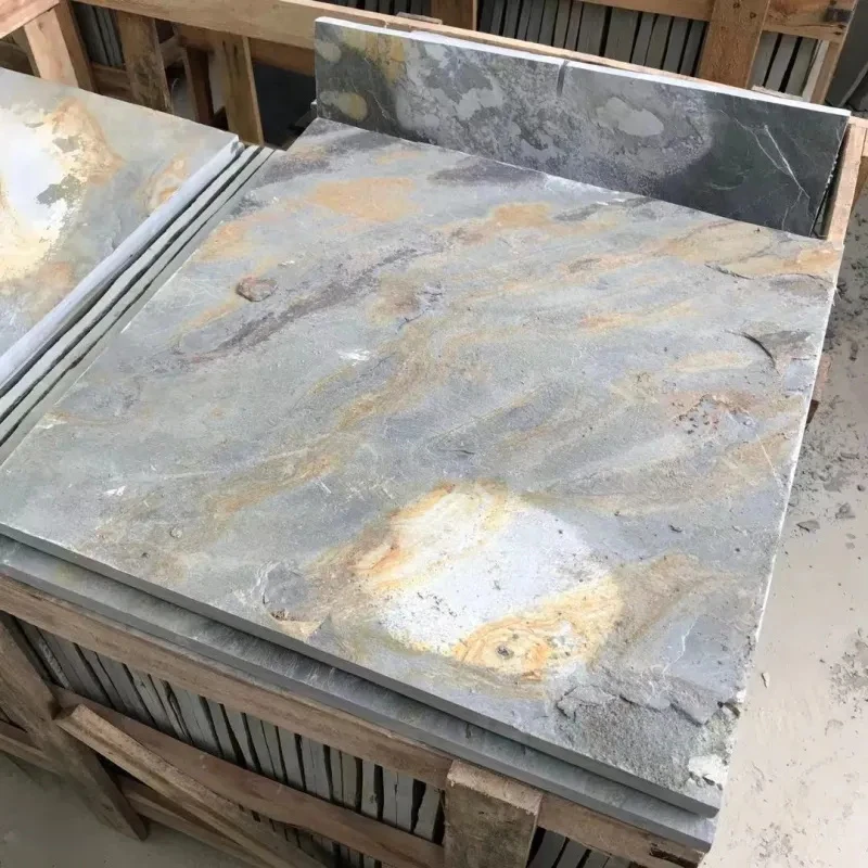 Rusty Slate Floor Tiles - Durable, Eco-Friendly Paving