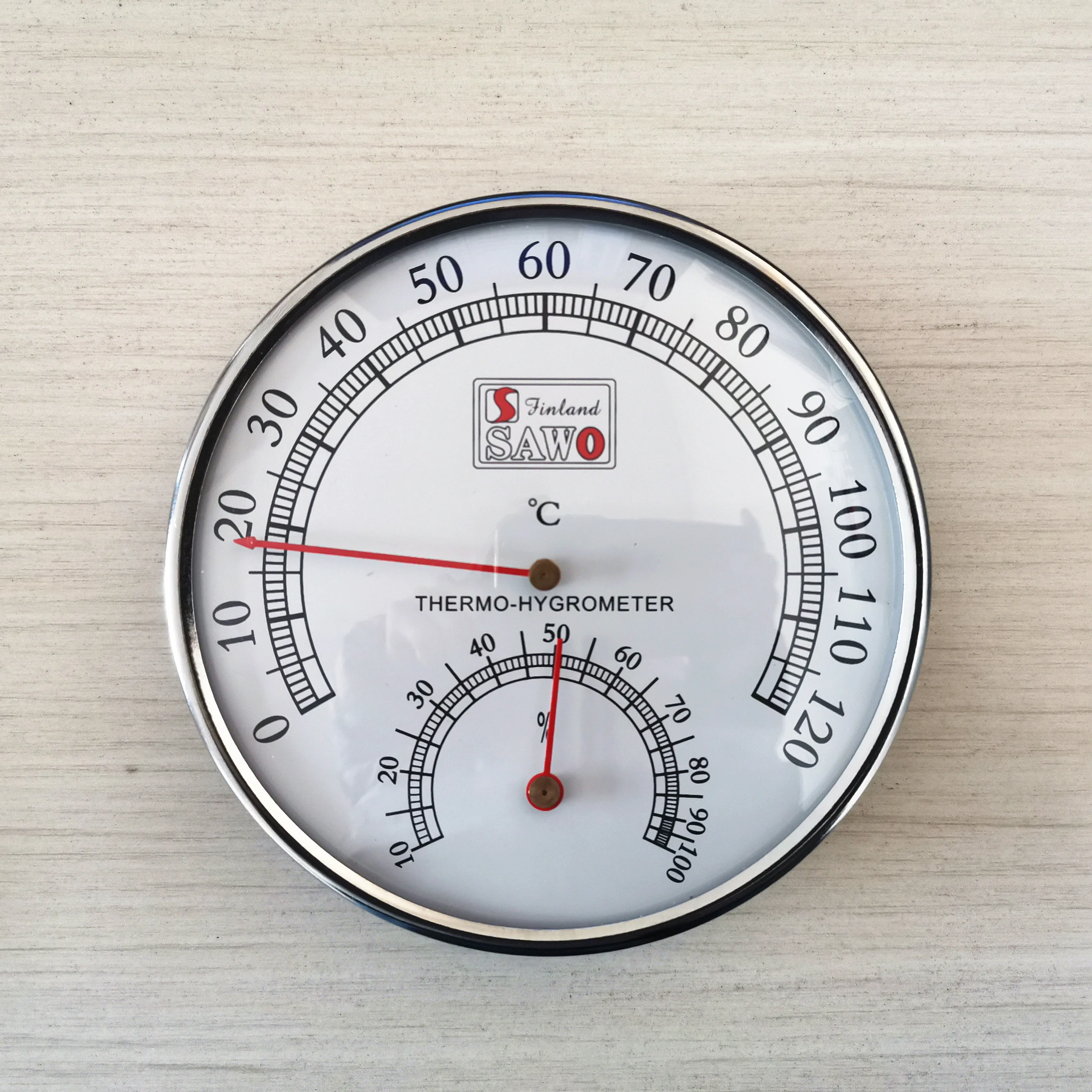 Indoor Sauna Room Temperature and Humidity Meter - Accurate
