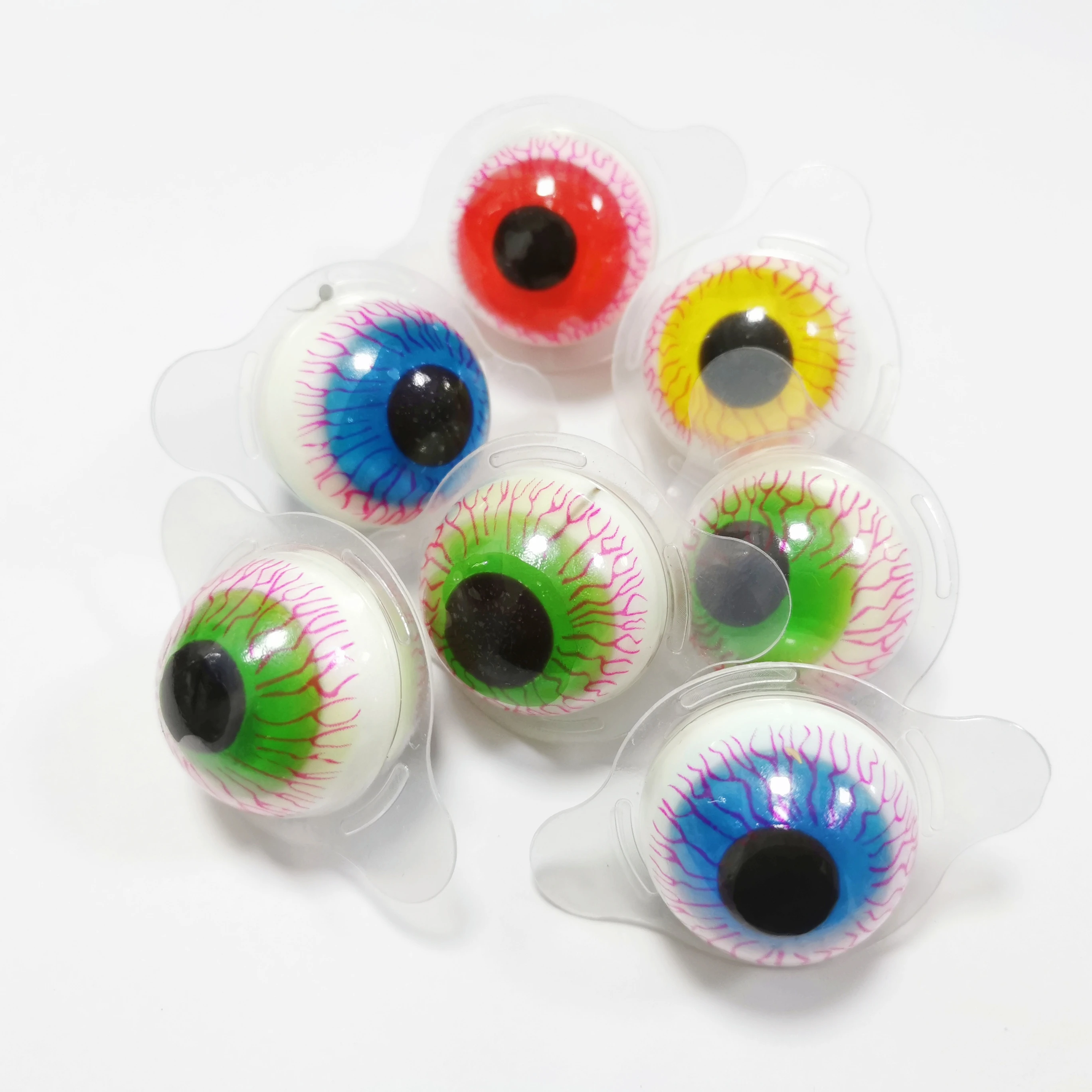 50pcs Eyeball Jelly Soft Fruit Candy Gummy with Fruity Center – Perfect ...