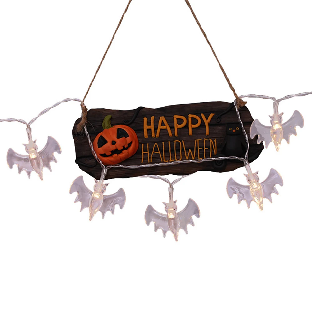 Wholesale Melody Battery Operated 10 Led Halloween Bat String Lights ...