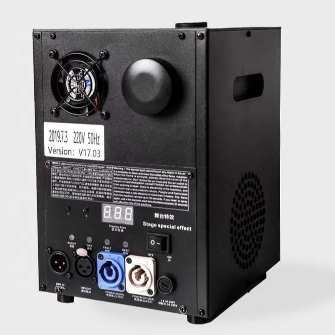 Electric Flame Pyro Cold Fireworks Spark Machine Factory DMX Stage ...