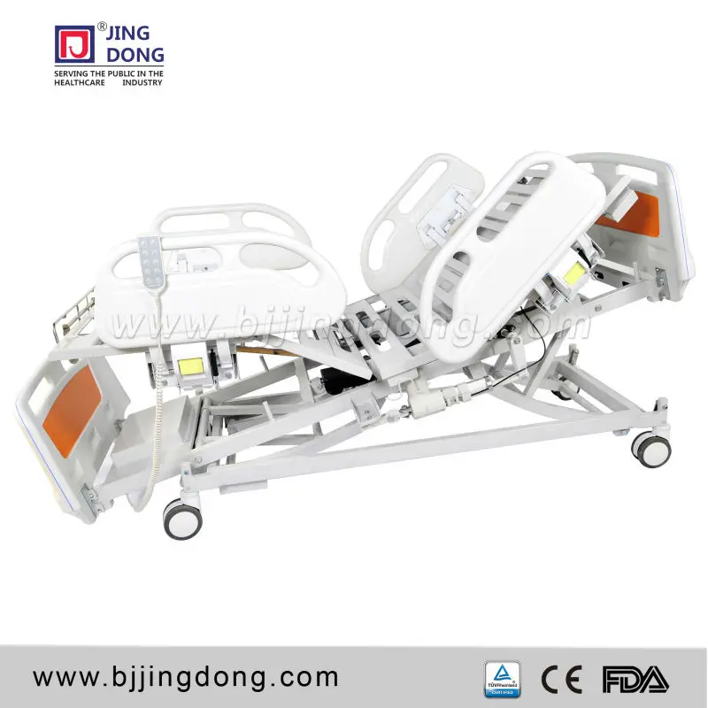 Luxury Hospital 6-function Electronic Icu &ccu Rotation Bed - Buy ...