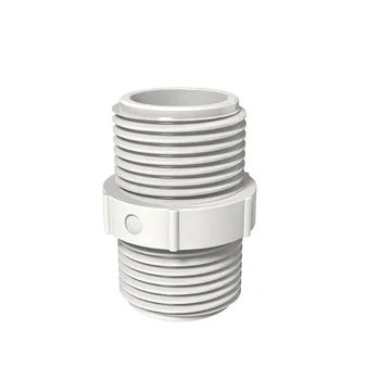 Ty Plastic Pipe Pvc Bsp Fitting Double Union Male Threaded Nipple - Buy ...