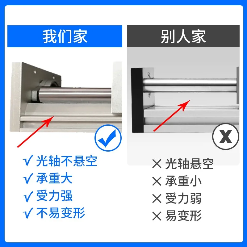 Sliding Table Module Lead Screw Cross Straight Table Lead Screw Guide ...