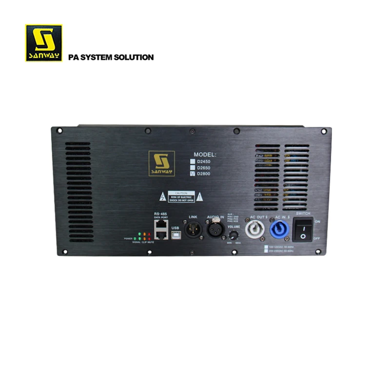 D2450 Module DSP Audio - 2 Channel Class D 500W Amplifier