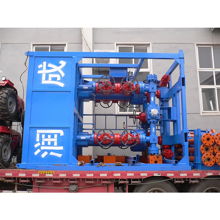 Wellhead Api Industrial Sand Desander / Desander Unit / Wellhead Filter ...