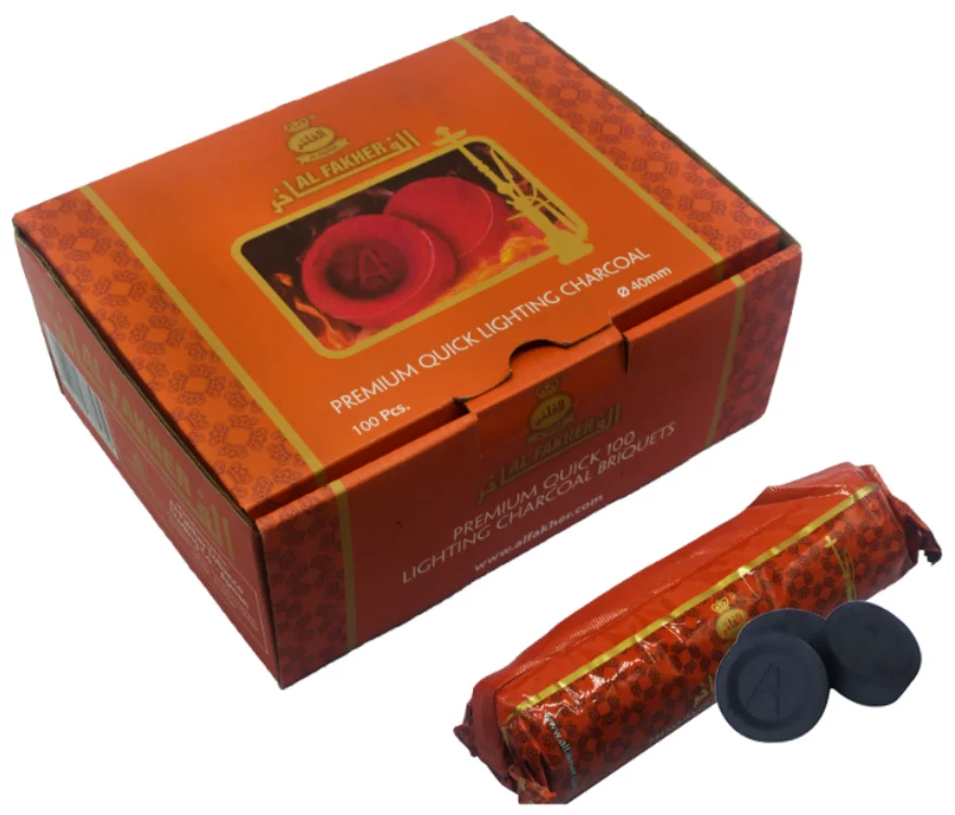 Hqrm4401 Al Fakher Instant Light Round Shisha Charcoal Tablets - Buy ...