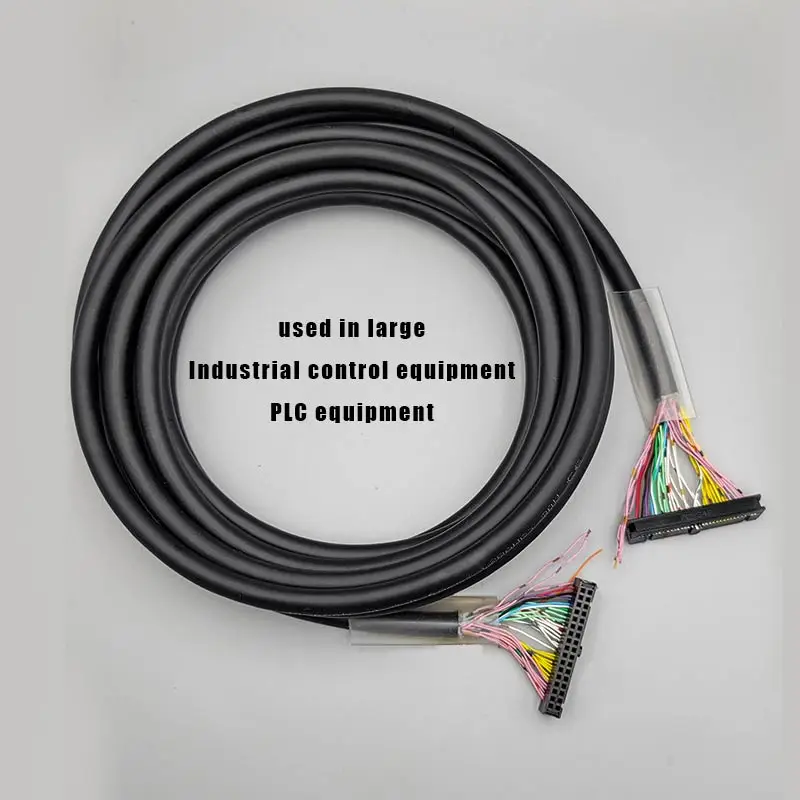 Plc Module Cable Idc Breakout Board Extension Data Cable Round Wires ...