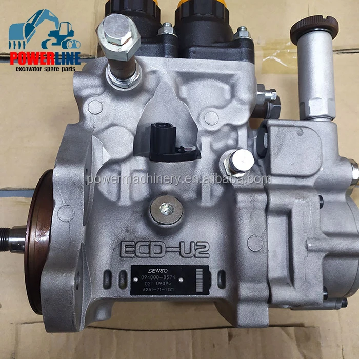 Genuine Machinery Engine Parts 6D125 6D125-5 6D125E-5 Fuel Injection ...