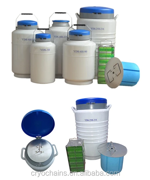 Cryo Dewar Supplier Semen Storage Tank Liquid Nitrogen Container For Artificial Insemination ...