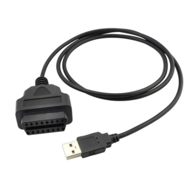 OEM 16 Pin OBD2 Cable - Reliable Data Link & Charge