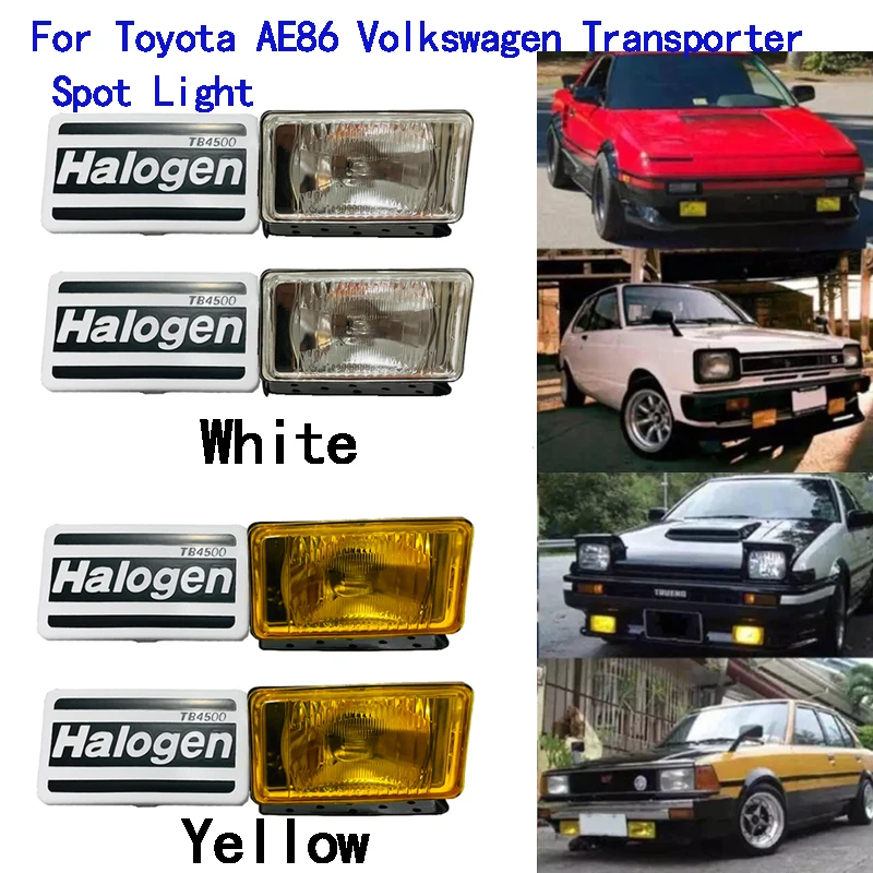 Halogen Spotlight Headlamp for Toyota AE86 & Volkswagen Transporter ...