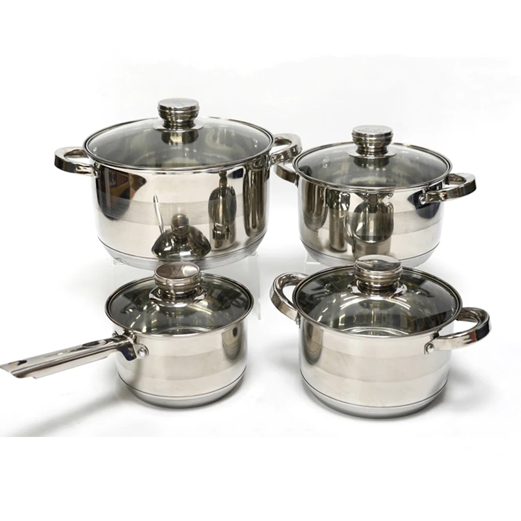 Clear Pots and Pans - German Cookware Stainless Steel