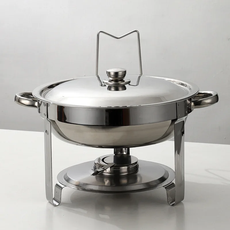 Commercial Stainless Steel Buffet Stove Set with Gas Power Outdoor Hot ...