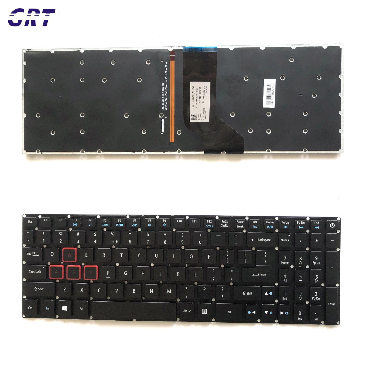 Sunrex Laptop Keyboard for Acer Nitro 5 AN515-41 AN515-42 AN515-51 ...