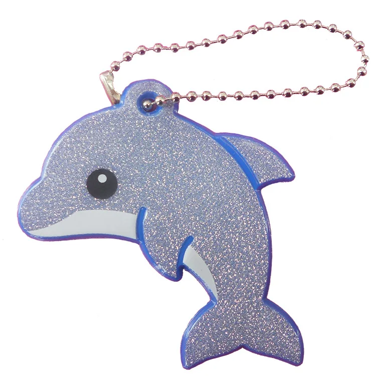 Mini Reflective Safety Vest Keychains Cool Plastic Key Rings Bag ...