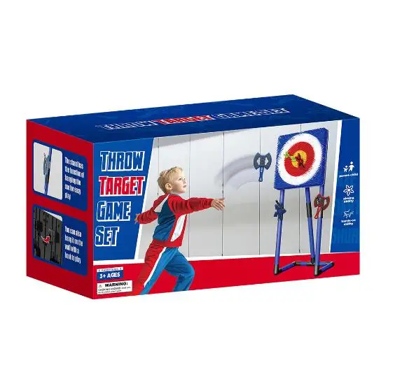 Wholesale Plastic Axe Throwing Target Game 18 Inch Dartboard Set ...