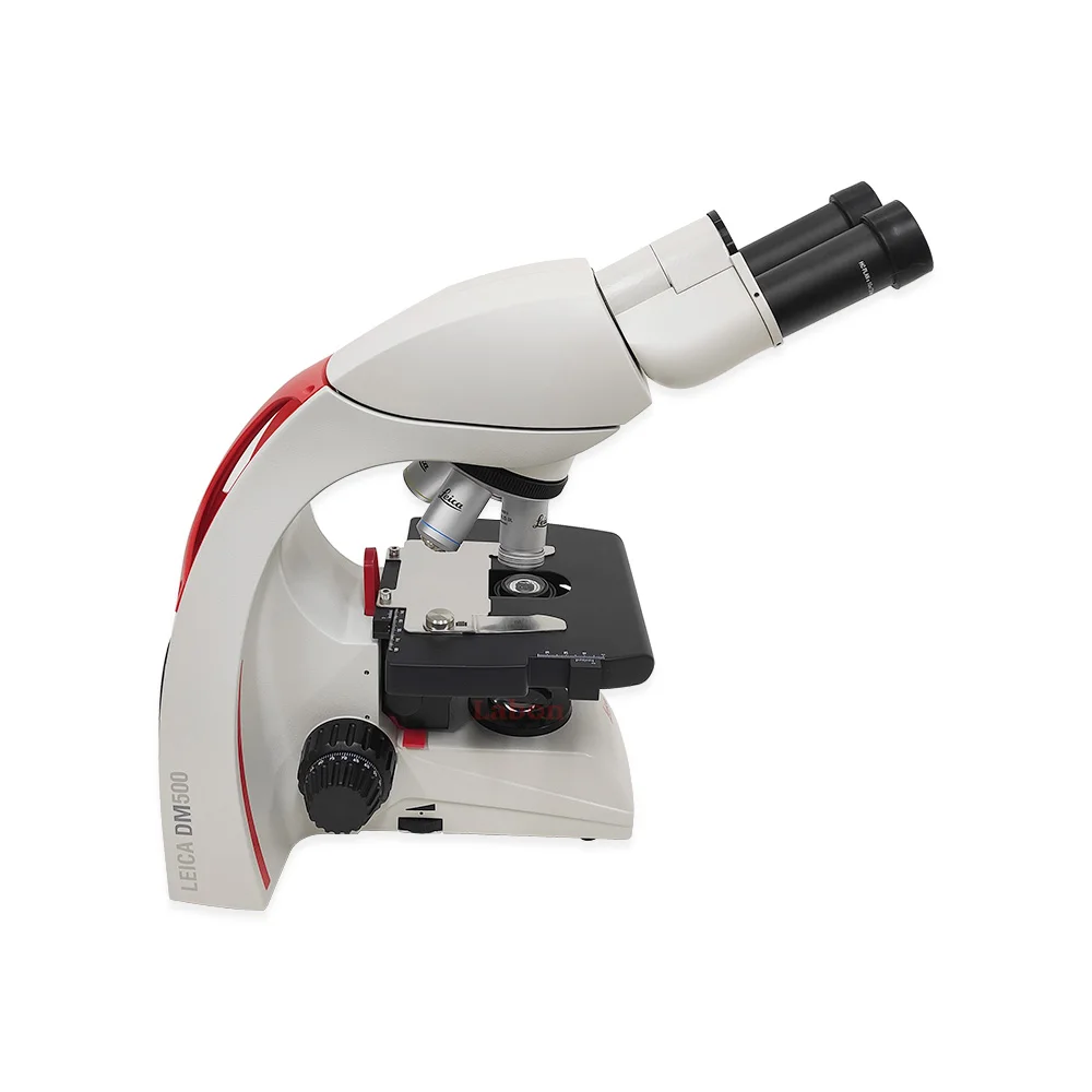 Leica DM500 Biological Microscope - 40x to 1000x Magnification