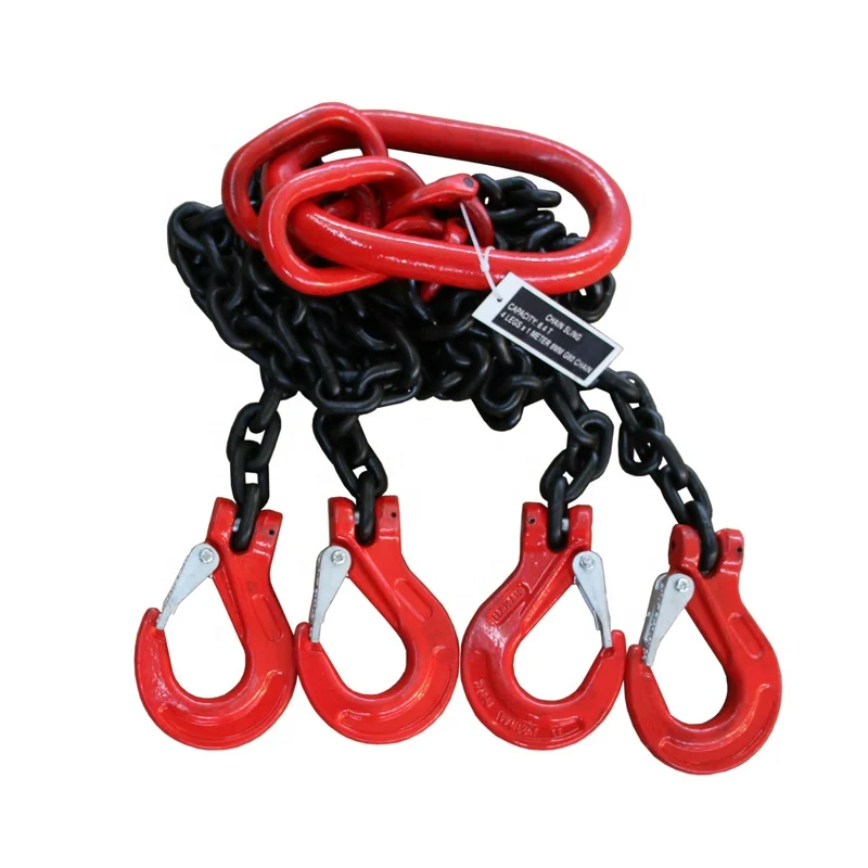 Hot Sale G80 Lifting Chain Sling 4 Leg Chain Sling - Buy Chain Slings,Lift Chain Slings,G80 ...
