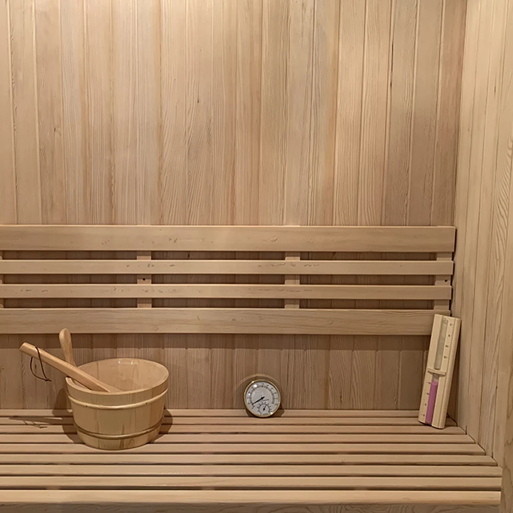 Traditional Canadian Red Cedar 4-6 Persons Sauna Outdoor square Saunas ...