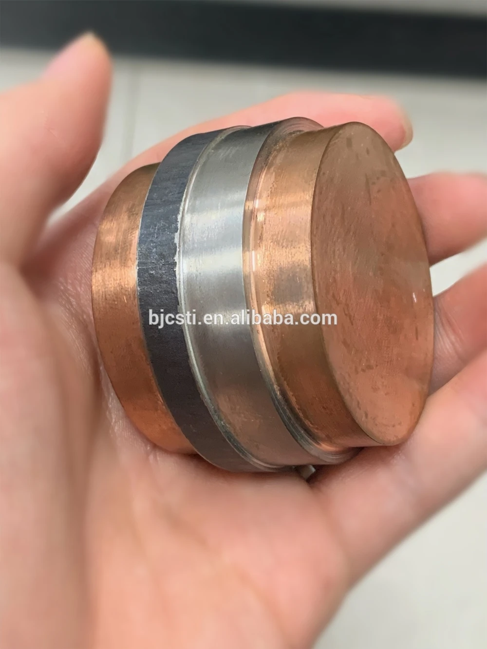 Superconductor ASTM B348 Titanium Copper Explosive Cladding Round Bar ...