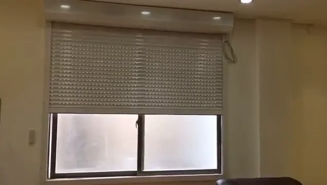 Modern Aluminum Rolling Louver Window Metal Roll Up Shutters Windows ...