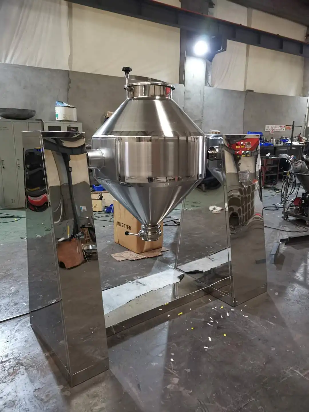 Industrial Food Blender V Shape Blender Big Blender Machine| Alibaba.com