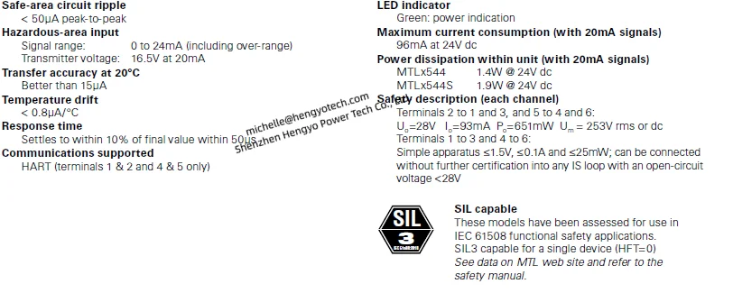 MTL 5544 Safety Barrier - Reliable Protection Solutions