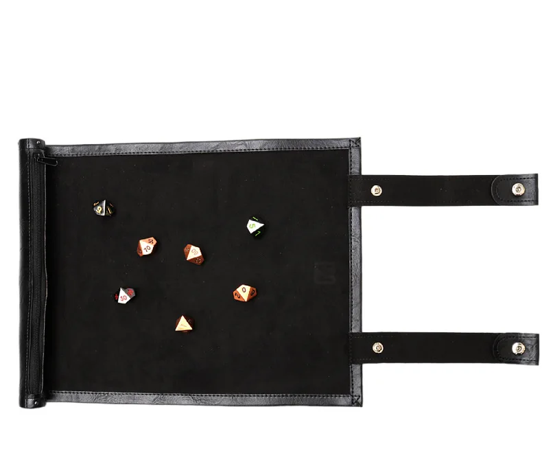 Udixi Scroll Leather Foldable Rpg Dice Bag Dice Mat Packaging For ...