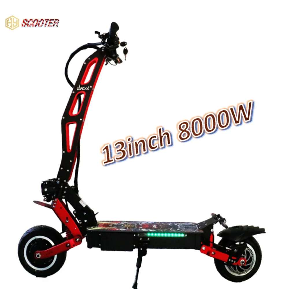 72v 8000w 10000w Big Power Powerful 72v Dualtron Electric Scooter Adult ...