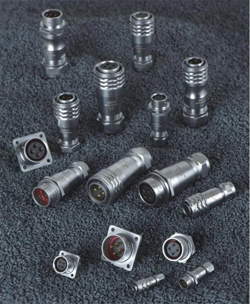 Weipu IP67 Industrial Push-Pull Metal SF12 Series Connectors
