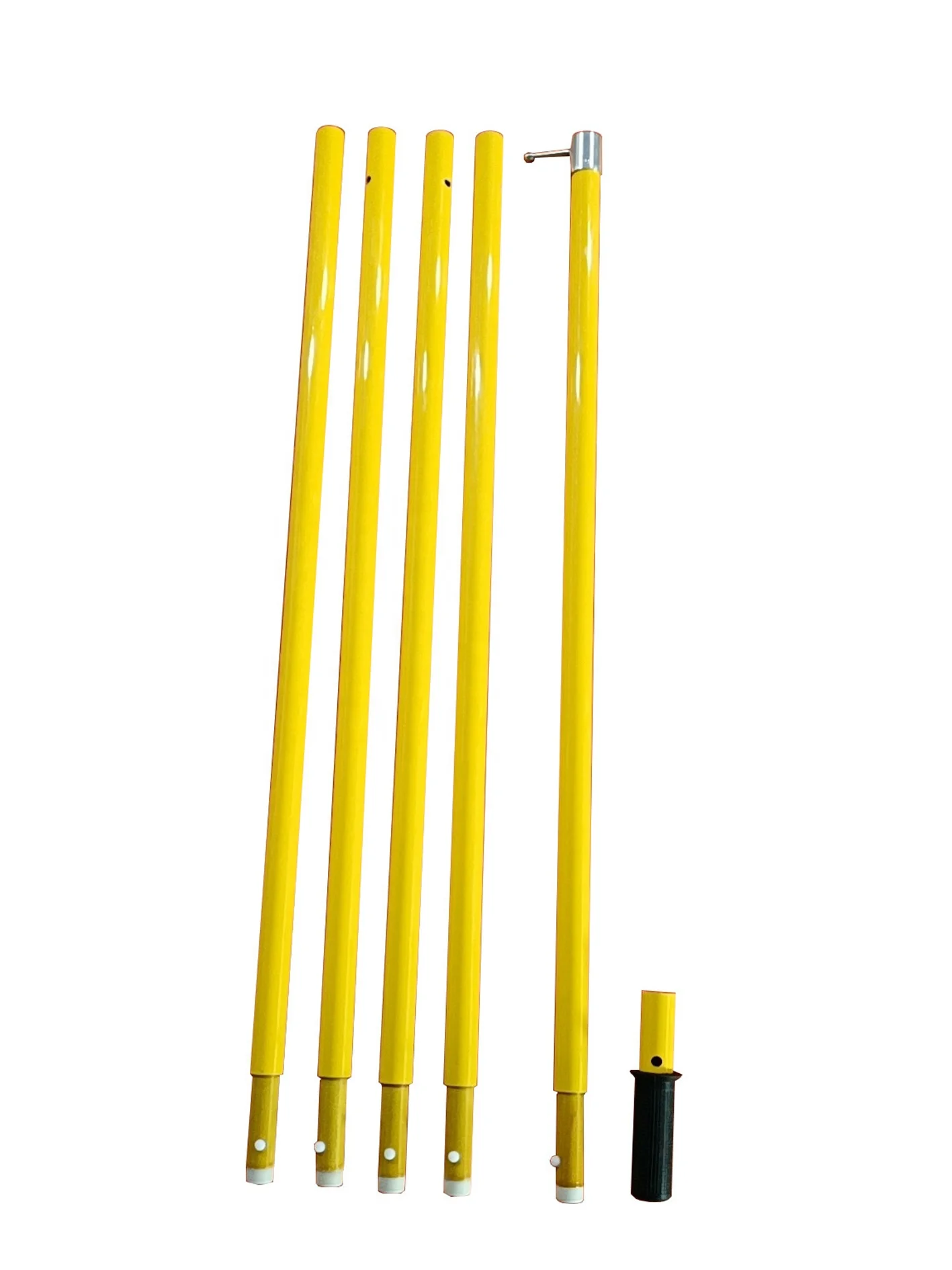 11kv,110kv High Voltage Fiberglass Sectional Operating Rod Hot Sticks ...