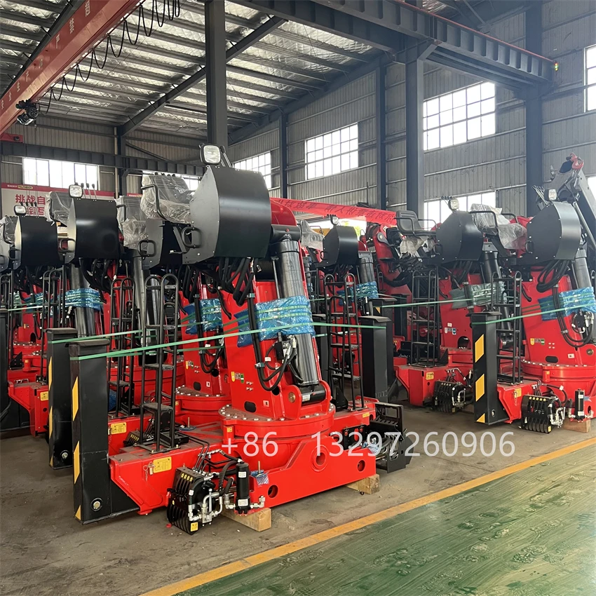 Folding Knuckle Boom Palfinger Crane Lifter Remote Control